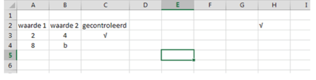 Vinkje in Excel toevoegen doe je op deze manier | X-Cel