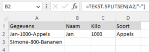 Een tekst splitsen in Excel doe je zo! - [Complete gids]
