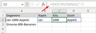 Een tekst splitsen in Excel doe je zo! - [Complete gids]