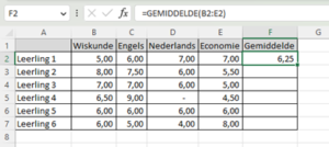 Het gemiddelde berekenen in Excel - [Complete gids]